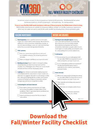 FM360 Fall / Winter Facility Checklist | Blog | Rudolph Libbe Group