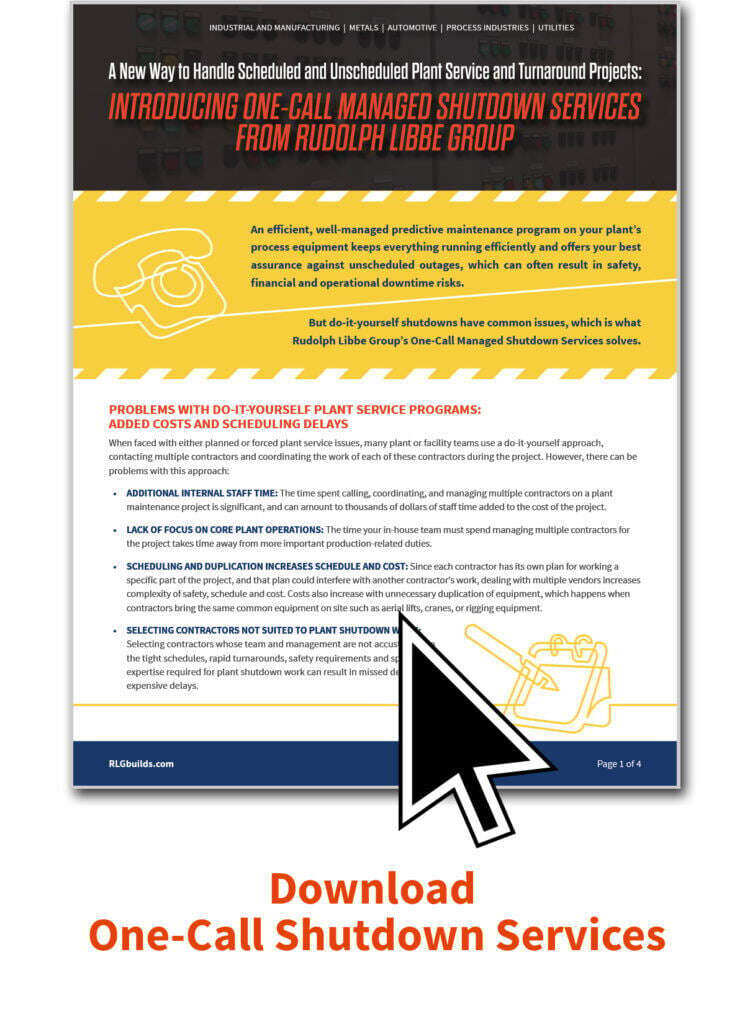 Managed Shutdown Services | Blog | Rudolph Libbe Group